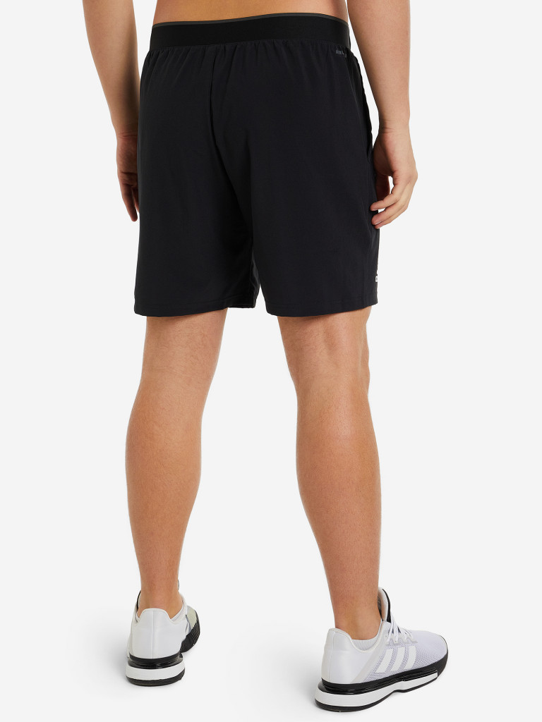 Шорты мужские adidas Club Stretch арт. GL5409 черный/белый цвет ...