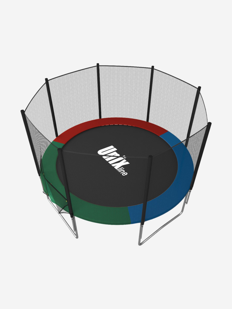 Батут UNIX Line Simple 8 ft Color (outside) Мультицвет цвет — купить за ...