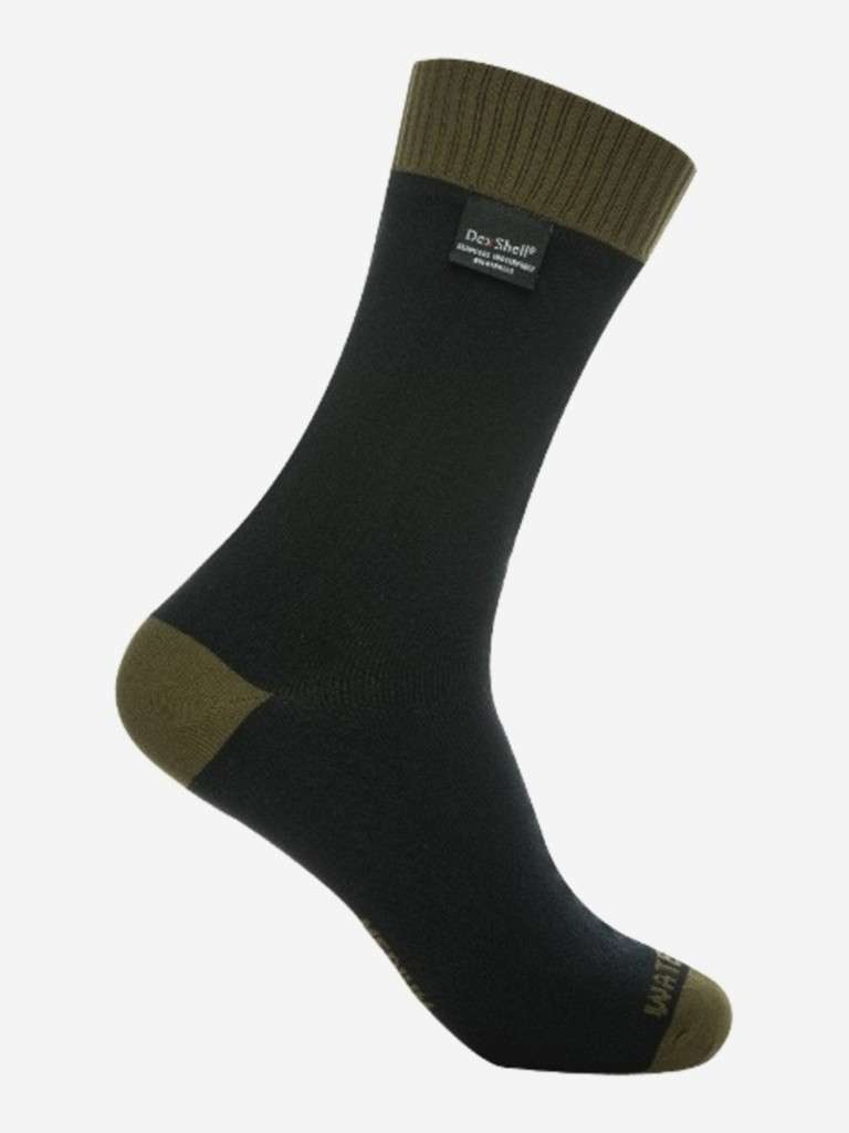 Водонепроницаемые носки Dexshell Thermlite черный/зеленый Черный/зеленый цвет — купить за 3890 ...