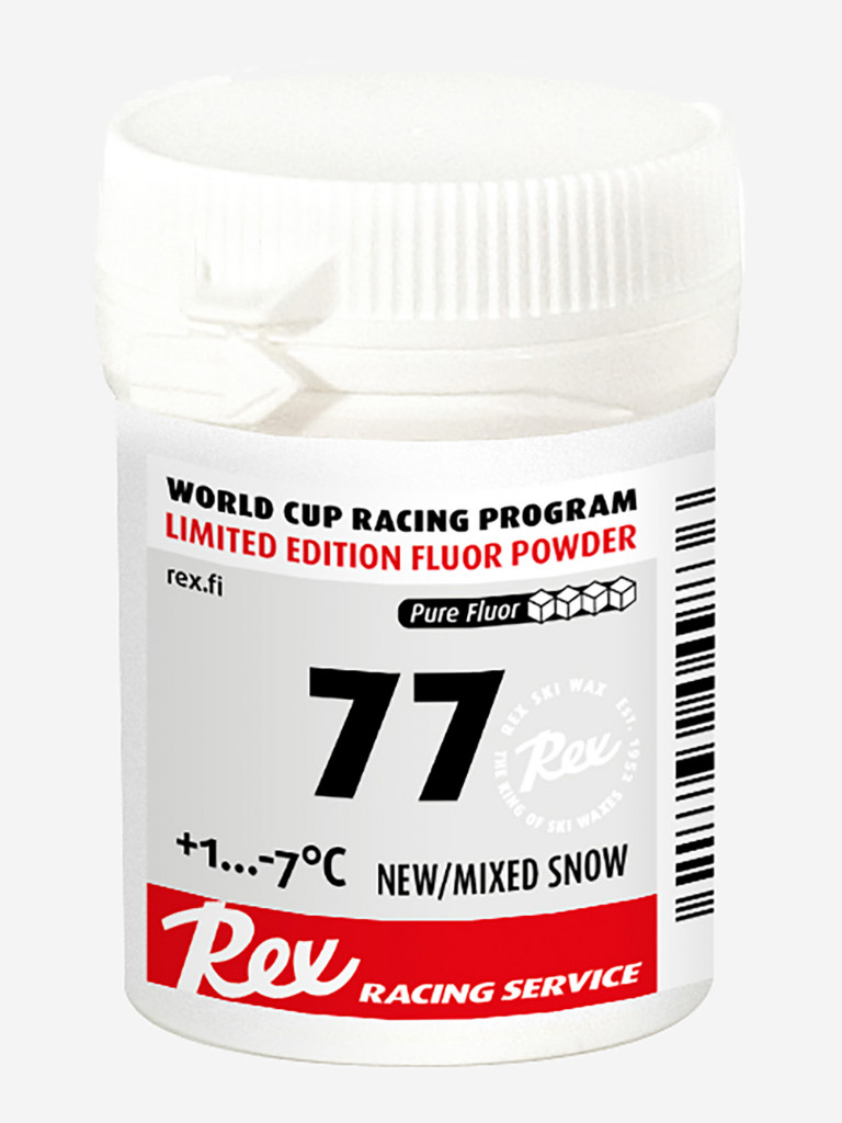 Фторовый порошок REX Racing Service 77 для свежего/смешанного снега ...