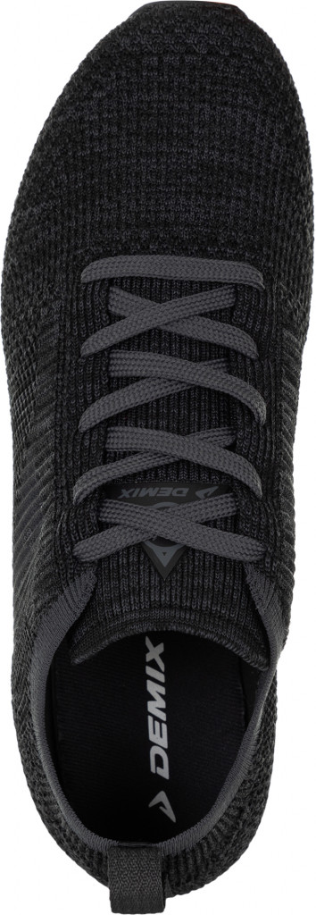 Кроссовки мужские Demix Free Runner Knit арт. S19FDESS029 чёрный/серый ...