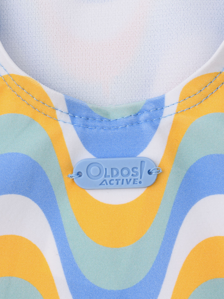 Купальник детский Oldos ГОЛУБОЙ цвет — купить за 1399 руб., отзывы в интернет-магазине ...