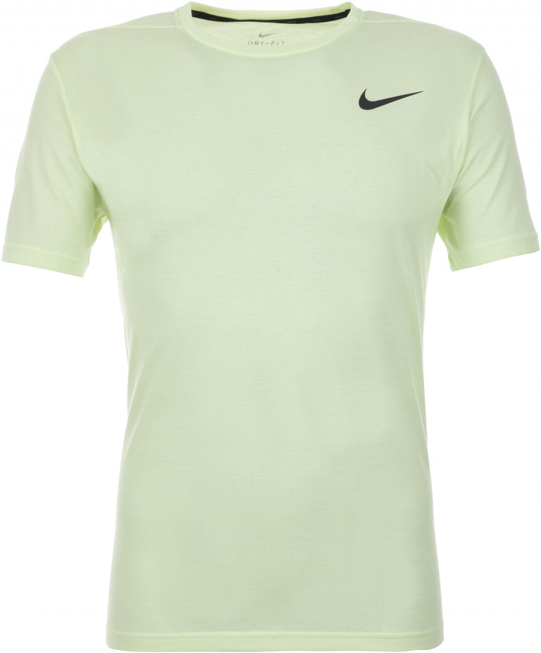 Футболка мужская Nike Breathe арт. AJ8002 жёлтый цвет — купить за 2519 ...