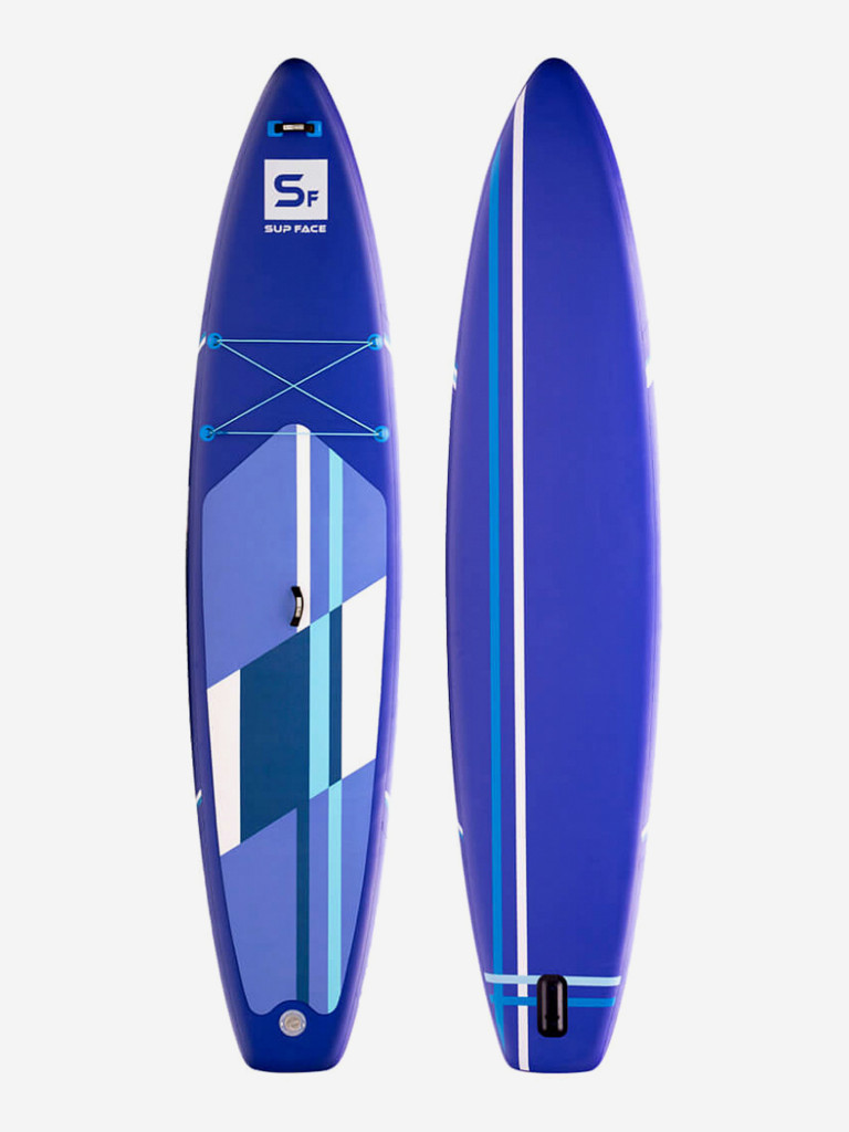 Доска SUP надувная комплект SUP face Basic 12'6"x32"x6" синий/фиолетовый цвет — купить за 36900 ...