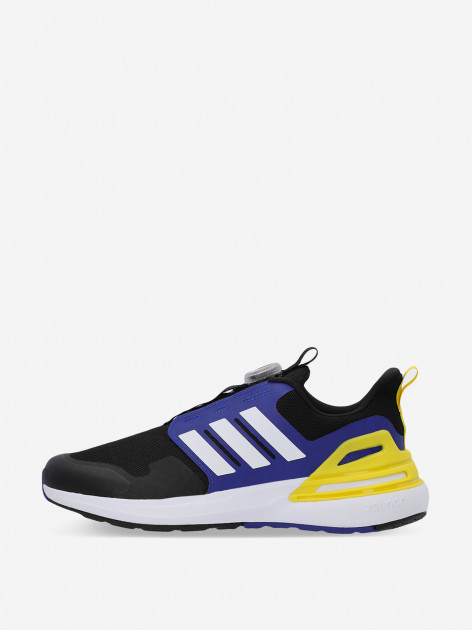 Кроссовки детские adidas Rapidasport Boa K IF8542 черный/желтый/белый ...