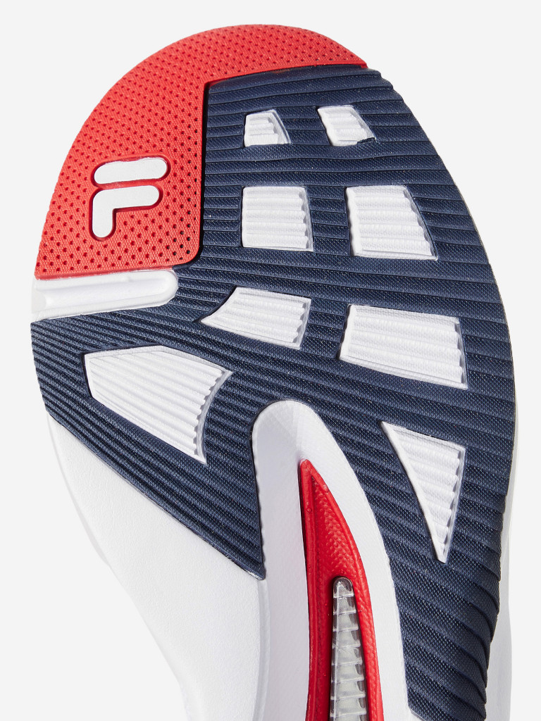 Кроссовки мужские FILA Shocket Run арт. FFM0079 белый/красный цвет ...