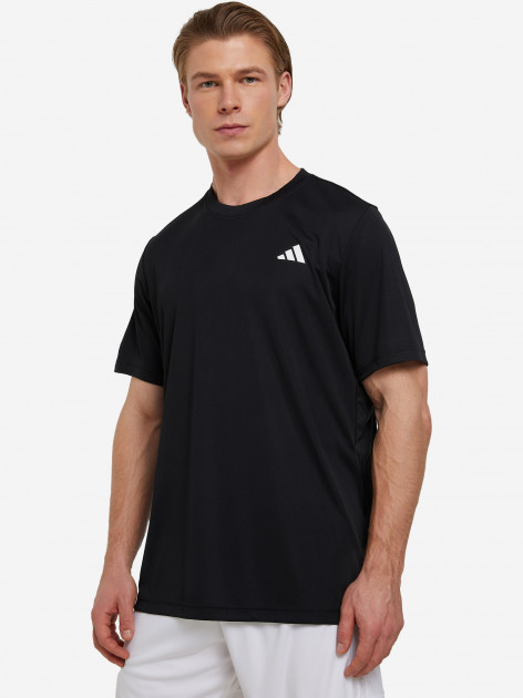 Футболка мужская adidas club арт. HS3275 черный цвет — купить за 2599 ...