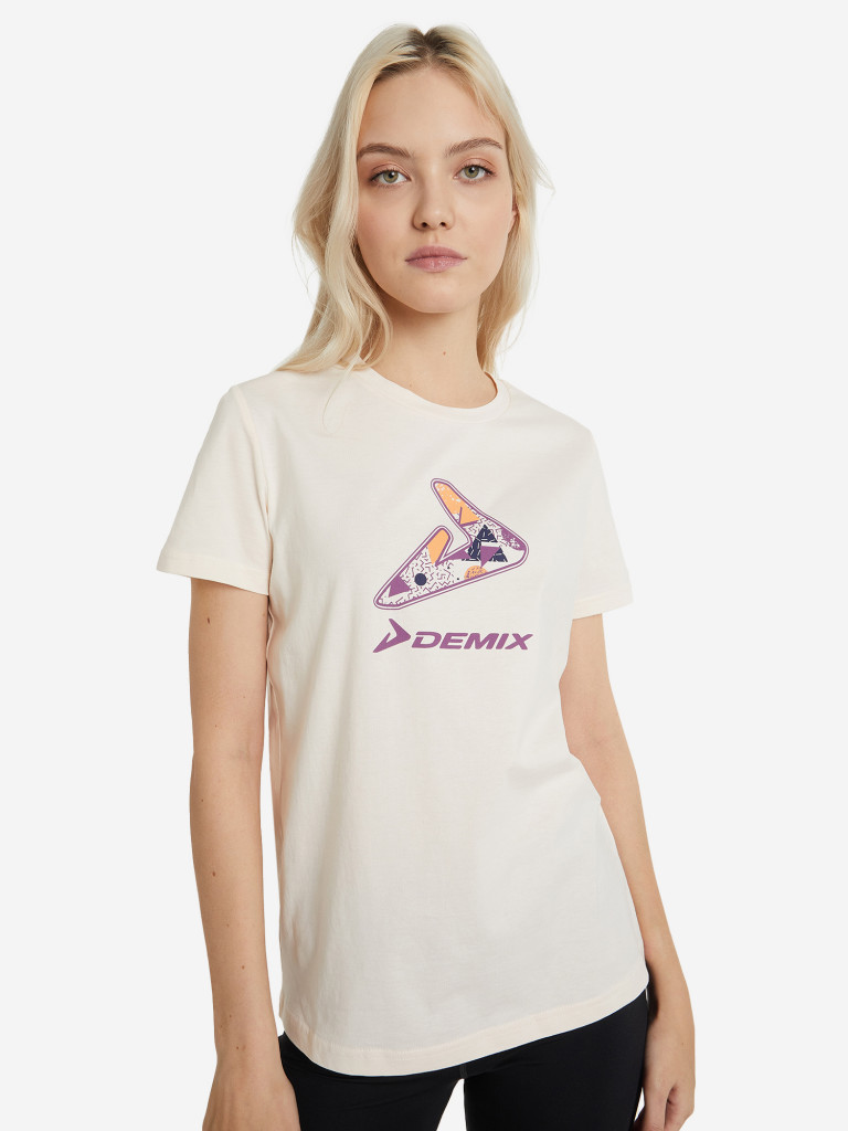 Футболка женская Demix арт. 119555 светло-розовый цвет — купить за 299 ...