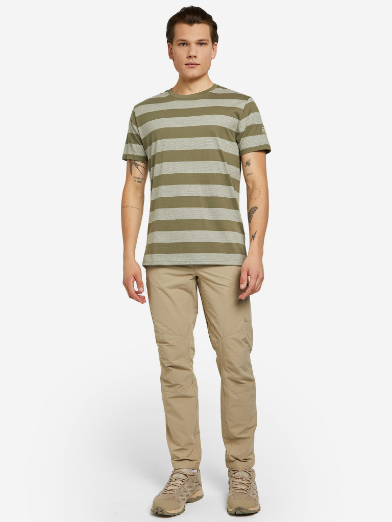 Футболка мужская Regatta Ryeden арт. RMT265 серо-зеленый цвет — купить ...