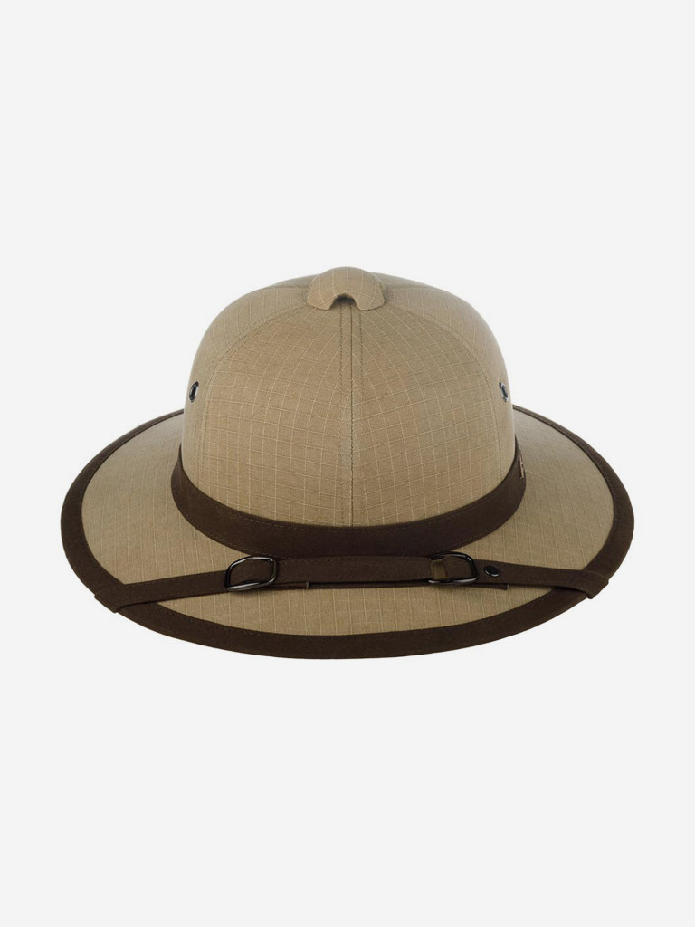 Панама STETSON 2921801 PITH HELMET COTTON (бежевый) бежевый цвет ...