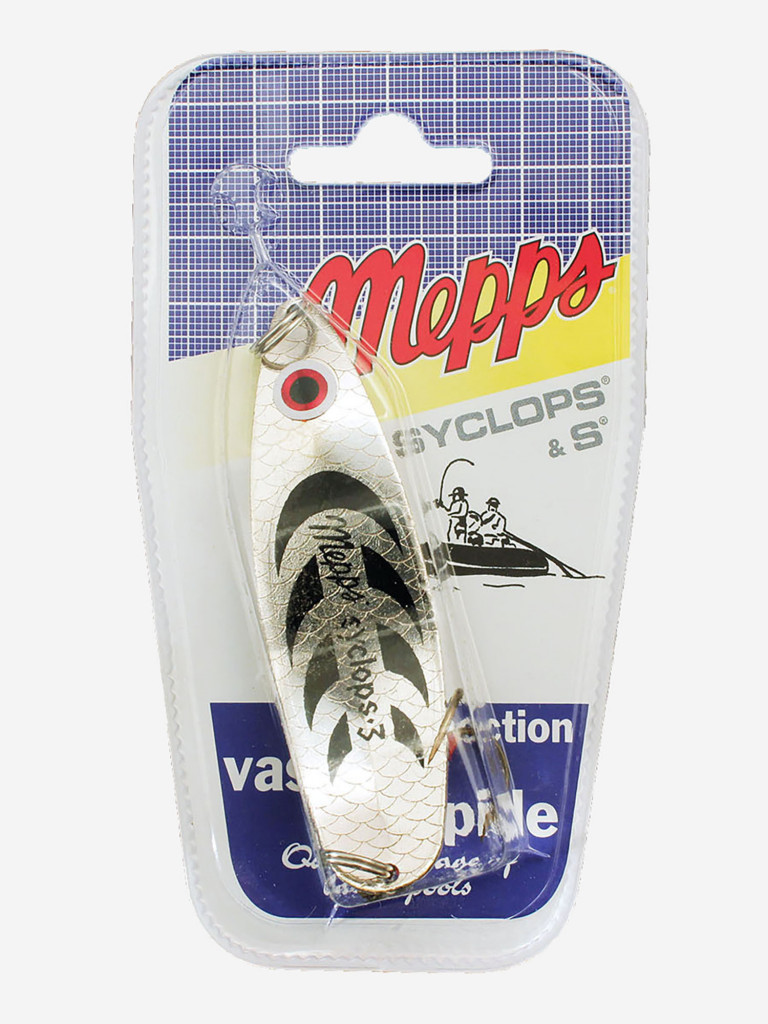 Блесна колеблющаяся MEPPS "Syclops AG/NOIR" №3 (26 г) блистер арт ...