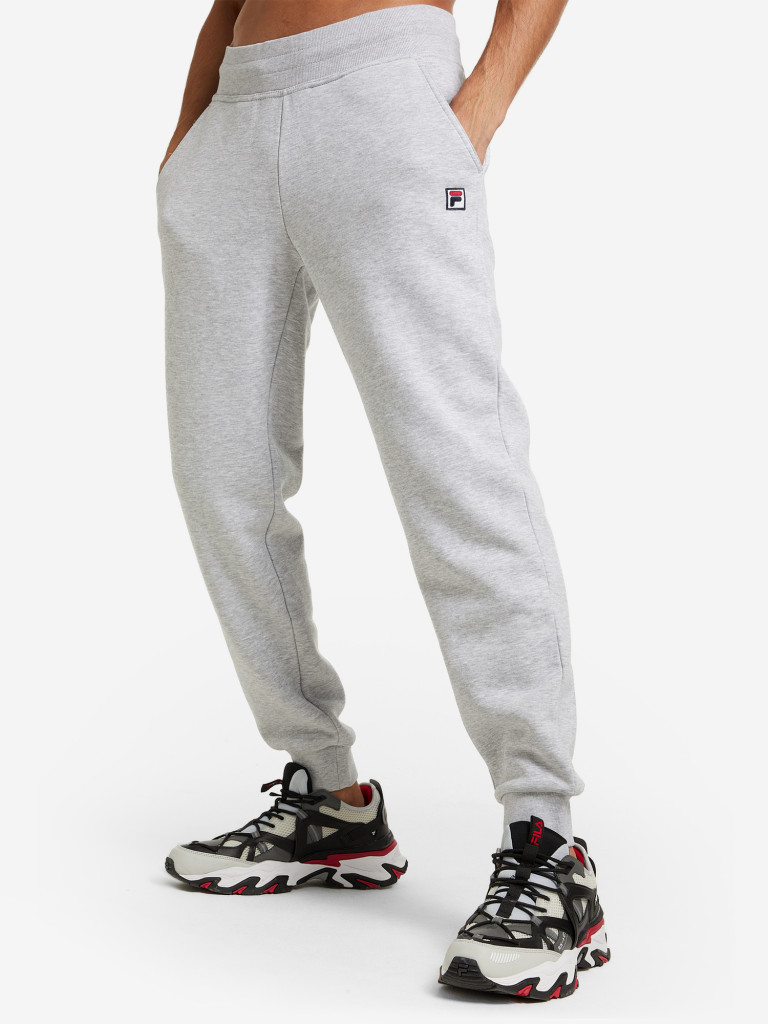 Брюки мужские FILA арт. 118754 светло-серый цвет — купить за 1139 руб. со скидкой 70 %, отзывы в ...