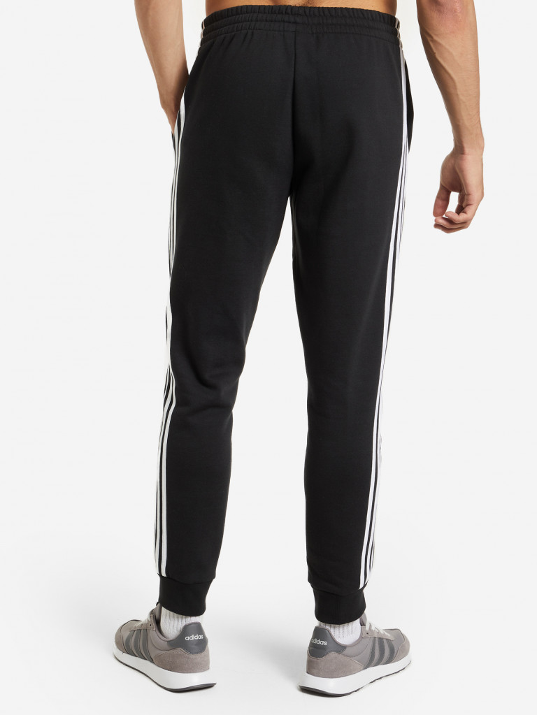 Брюки мужские adidas Essentials 3-Stripes арт. GK8821 черный цвет ...