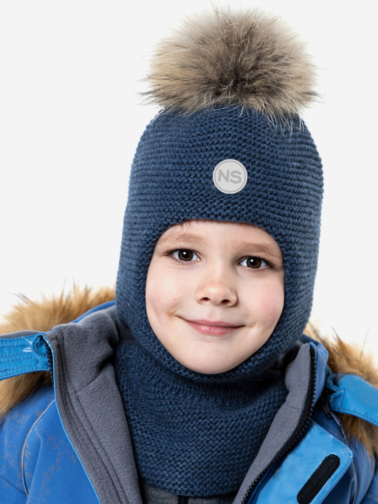 Балаклава NIKASTYLE джинсовый цвет — купить за 2290 руб. со скидкой 33 %, отзывы в интернет ...