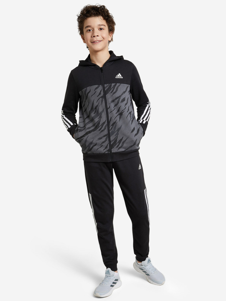 Костюм для мальчиков adidas Future Icon 3 Stripes арт. HD6858 черный ...