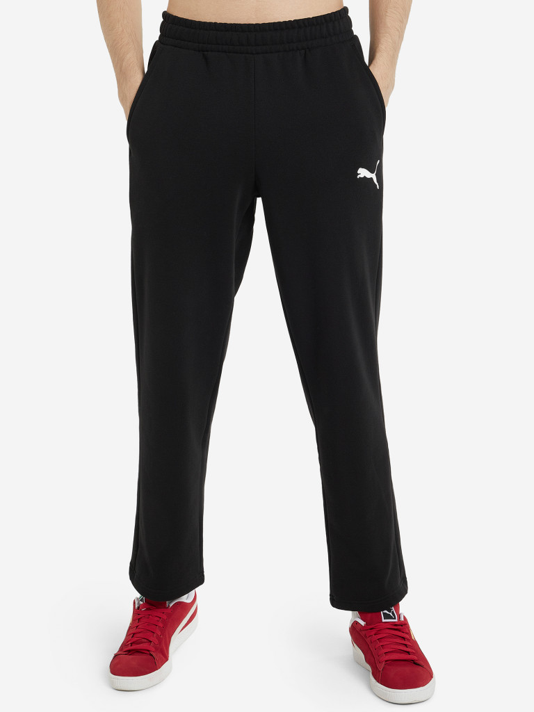 Брюки мужские PUMA ESS Logo арт. 586718 черный цвет — купить за 1199 ...