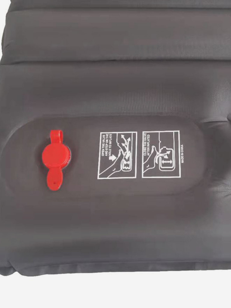 Коврик надувной Btrace Air Mat Deluxe серый цвет — купить за 6900 руб., отзывы в интернет ...