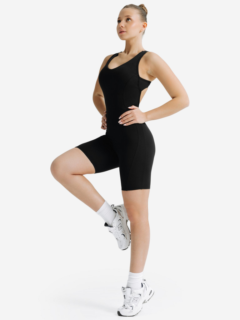 Комбинезон спортивный женский Forstrong VELO SOFT Черный цвет — купить за 5100 руб. со скидкой ...