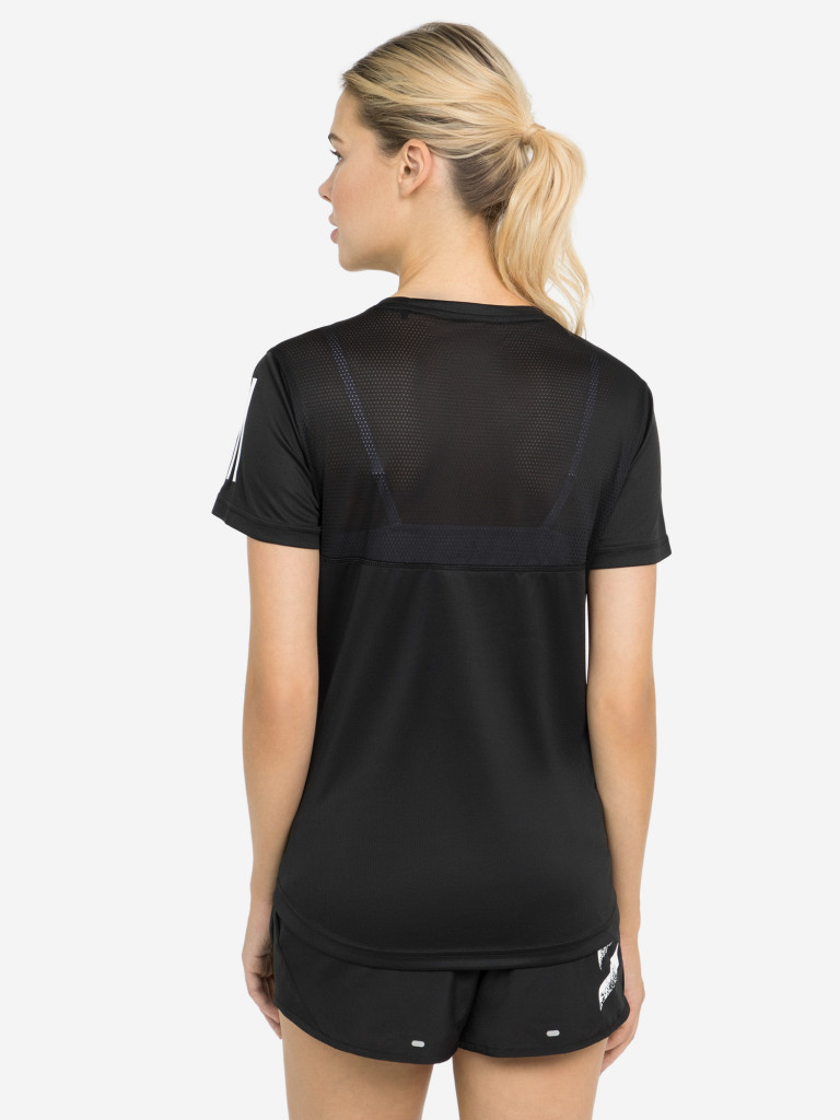 Футболка женская adidas Own The Run арт. DQ2618 черный цвет — купить за ...