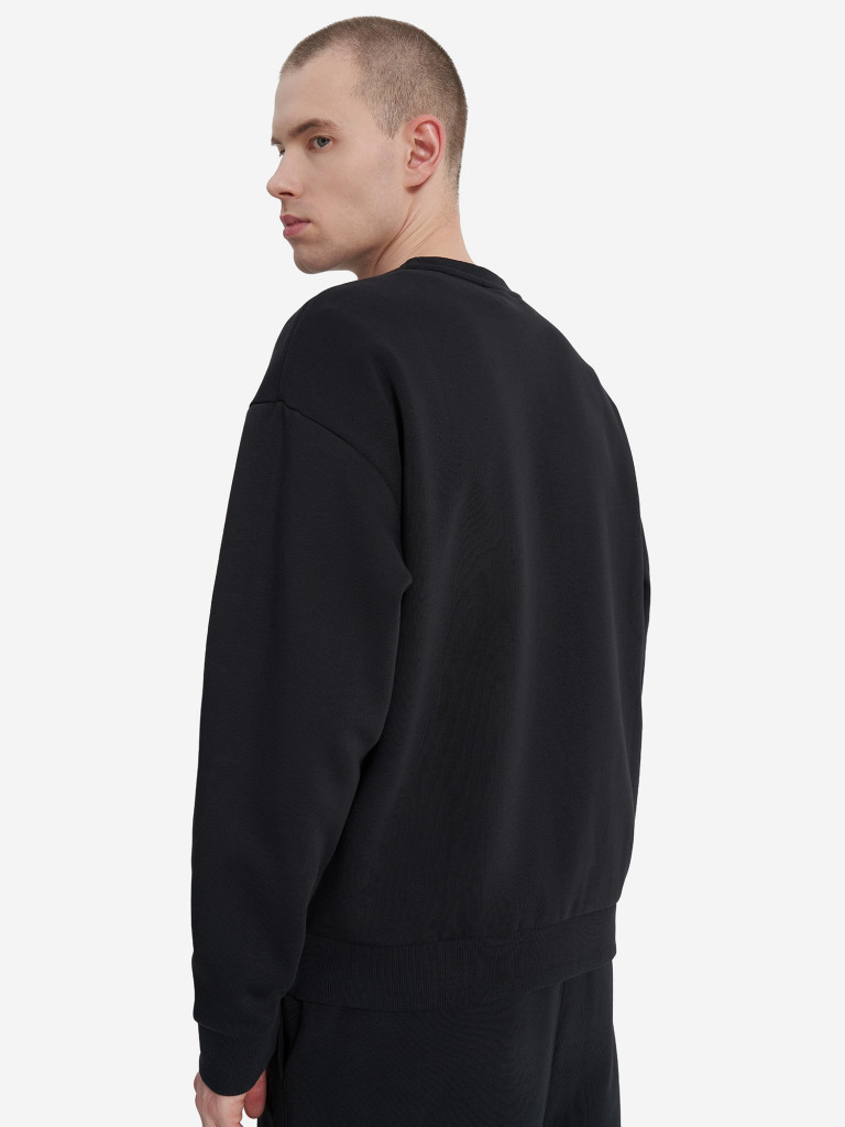 Свитшот мужской FILA Essentials арт. 129401 черный цвет — купить за 1109 руб. со скидкой 70 % ...