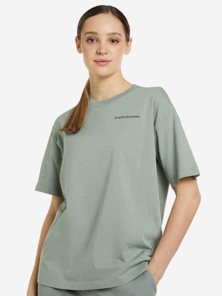 Футболка женская Peak Performance R&D Print арт. G77562020 серо-зеленый ...