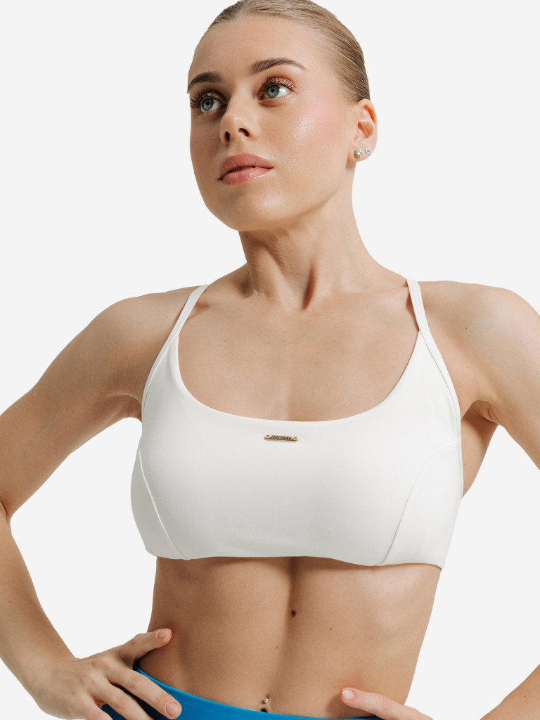 Топ cпортивный женский Forstrong Flare soft Черный цвет — купить за 2300 руб. со скидкой 25 % ...