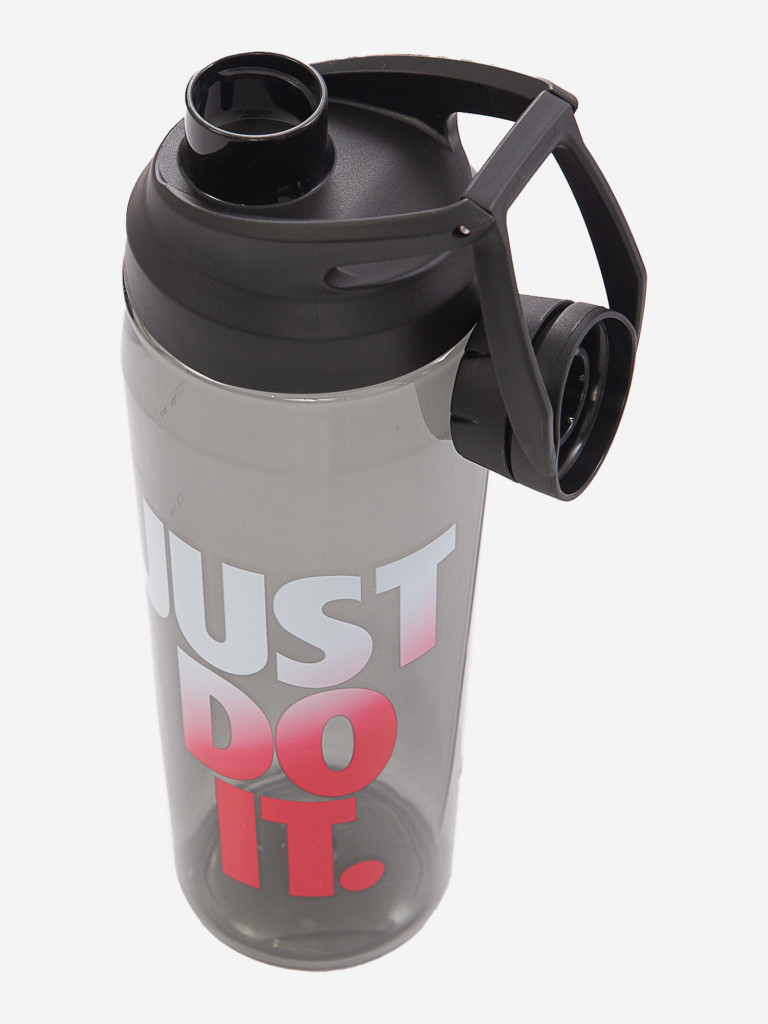 Бутылка для воды NIKE TR HYPERCHARGE CHUG BOTTLE 24 OZ т.серый/черный/белый цвет — купить за ...