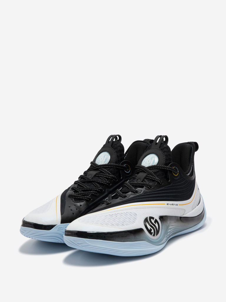 Кроссовки мужские 361° Zen Ⅵ арт. W572431108-1W белый/черный цвет ...