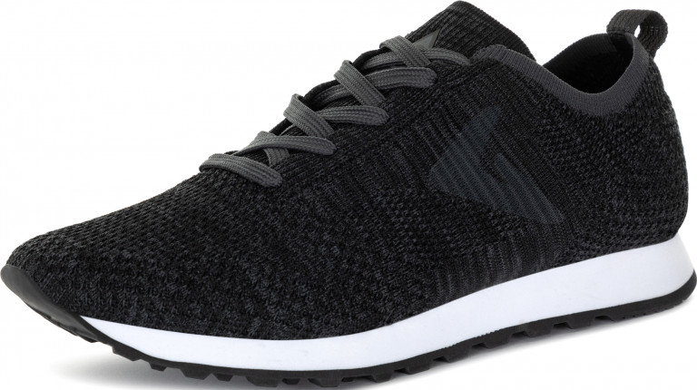 Кроссовки мужские Demix Free Runner Knit арт. S19FDESS029 чёрный/серый ...