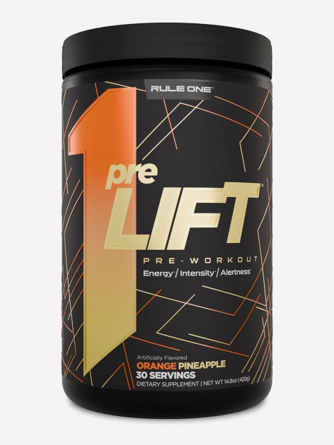 Предтренировочный комплекс Rule 1 Pre Lift, 420 г, Апельсин Апельсин ...