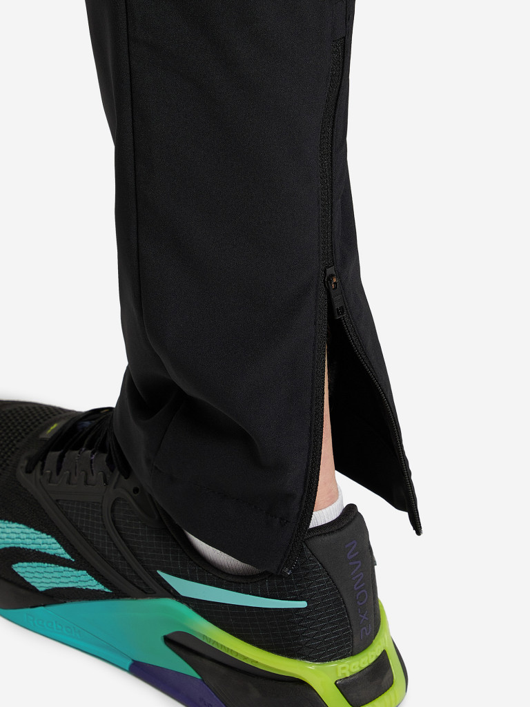 Брюки мужские Reebok Wor Woven арт. FJ4060 черный цвет — купить за 3349 ...