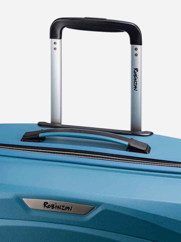 Чемодан Robinzon голубой цвет — купить за 6965 руб. со скидкой 65 %, отзывы в интернет-магазине ...