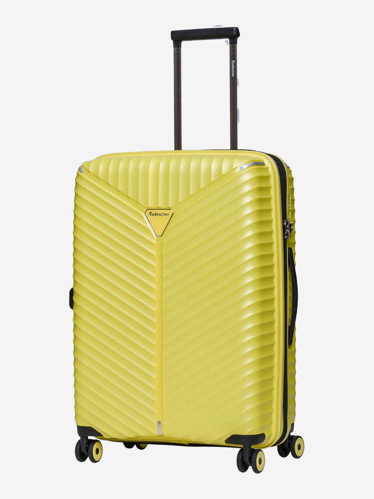 Чемодан Robinzon желтый цвет — купить за 14630 руб. со скидкой 30 %, отзывы в интернет-магазине ...