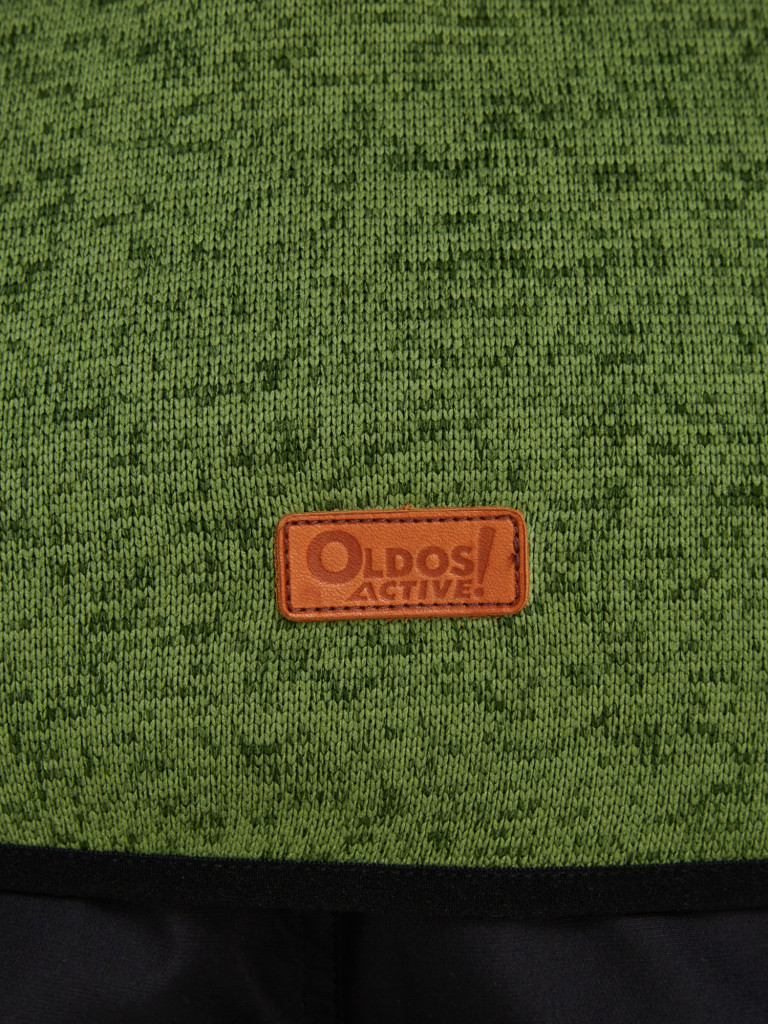 Джемпер флисовый для мальчиков Oldos! арт. AOAW23JT3FL05 травяной цвет — купить за 809 руб. со ...
