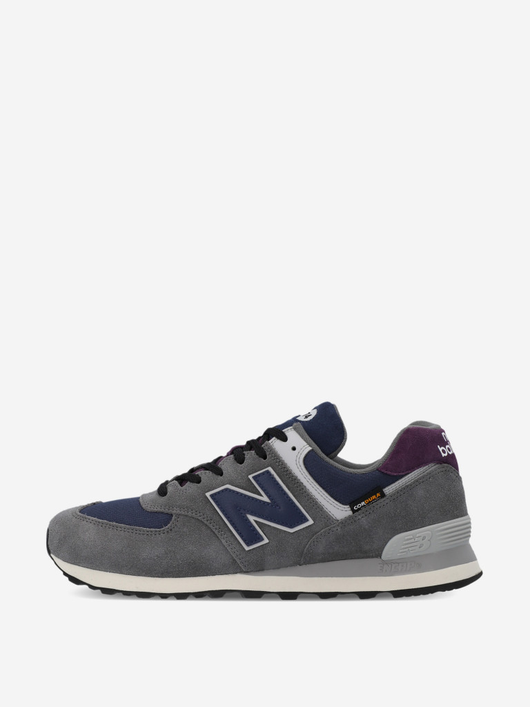 Кроссовки мужские New Balance 574 арт. U574KGN серый/синий цвет ...