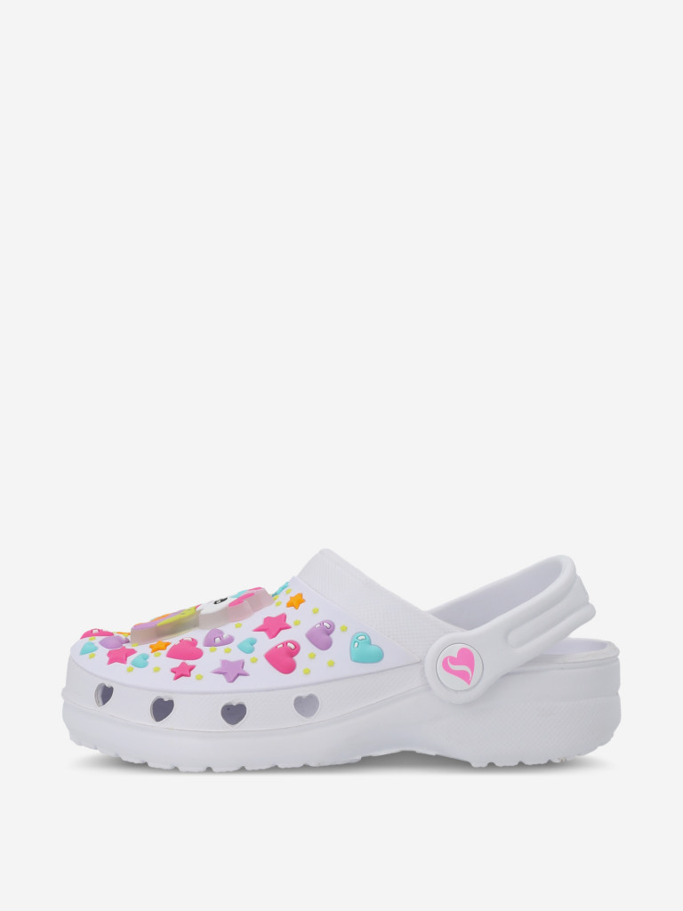 Сабо для девочек Skechers Heart Charmer арт. 308016L белый цвет ...