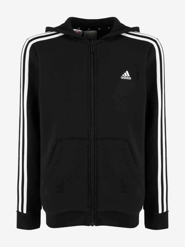 Толстовка для мальчиков adidas Essentials 3-Stripes арт. GQ8900 черный ...