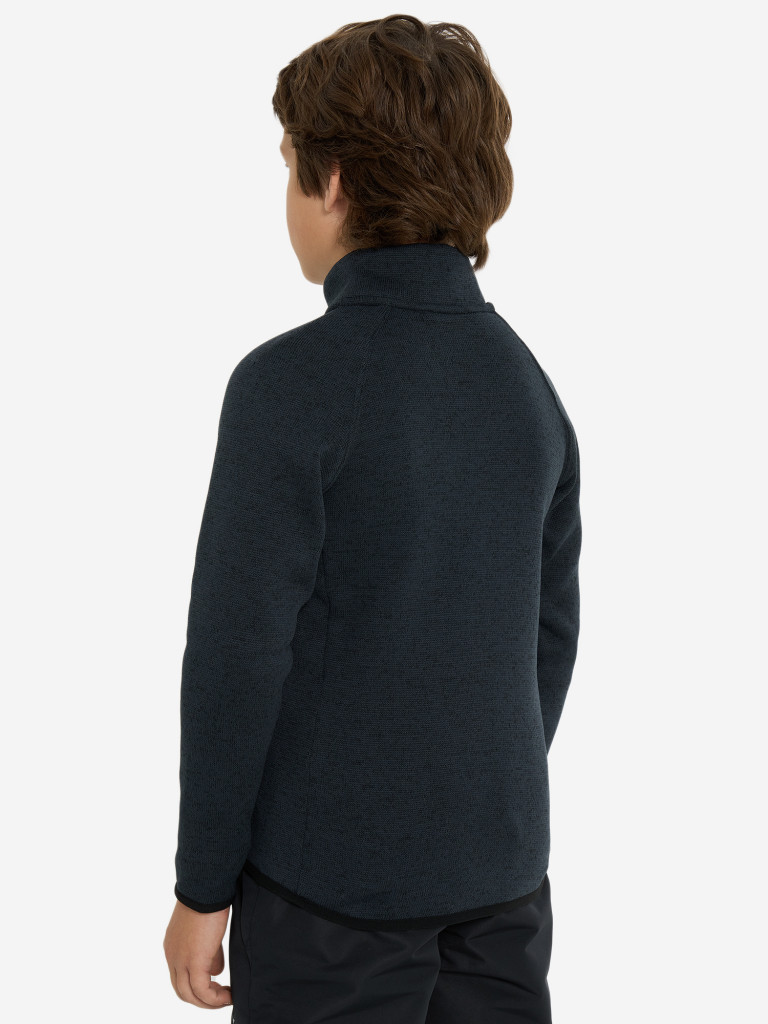 Джемпер флисовый для мальчиков Oldos! арт. AOAW24JT3FL08 черный цвет — купить за 1979 руб. со ...