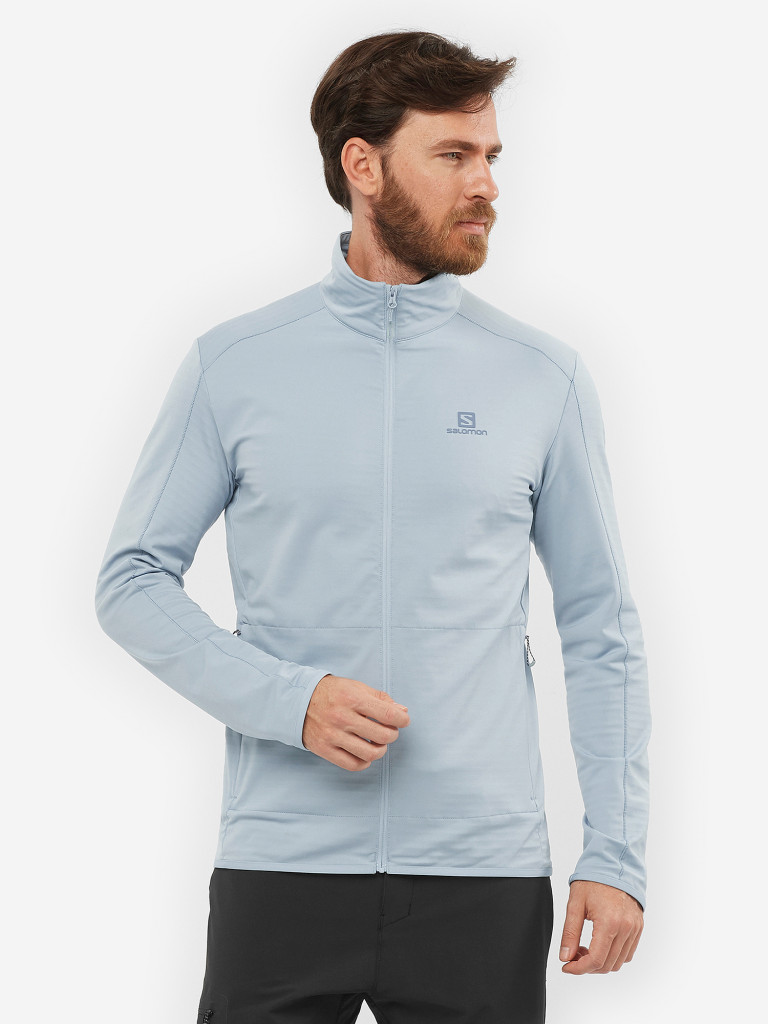 Джемпер флисовый мужской Salomon Geaca Alergare Barbati арт. LC1492500 ...