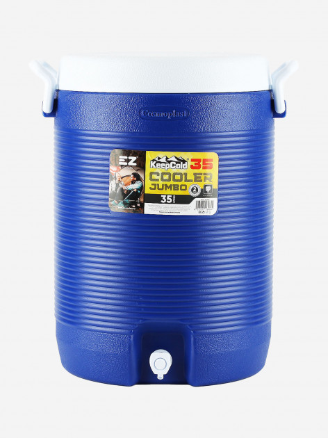 Термоконтейнер EZ COOLERS Keep cold cooler jumbo, 35 л, синий Синий ...