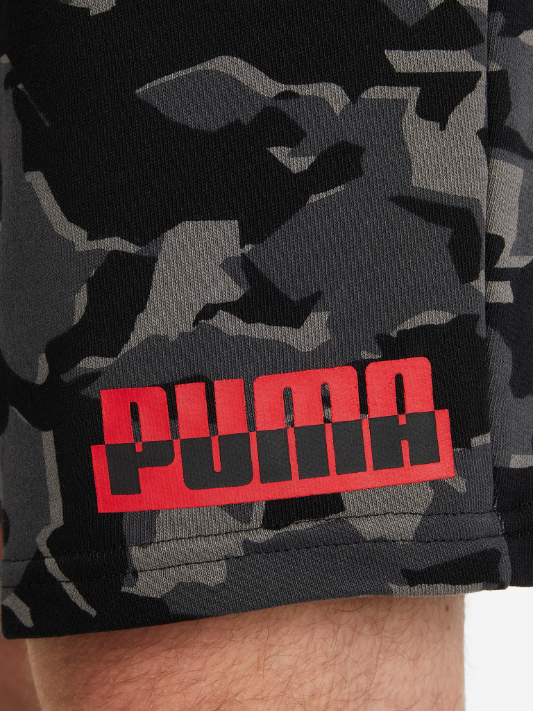 Шорты мужские PUMA Core Camo арт. 531501 зеленый цвет — купить за 1999 ...