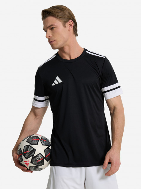 Футболка мужская adidas Squa25 арт. JG5832 черный цвет — купить за 1499 ...